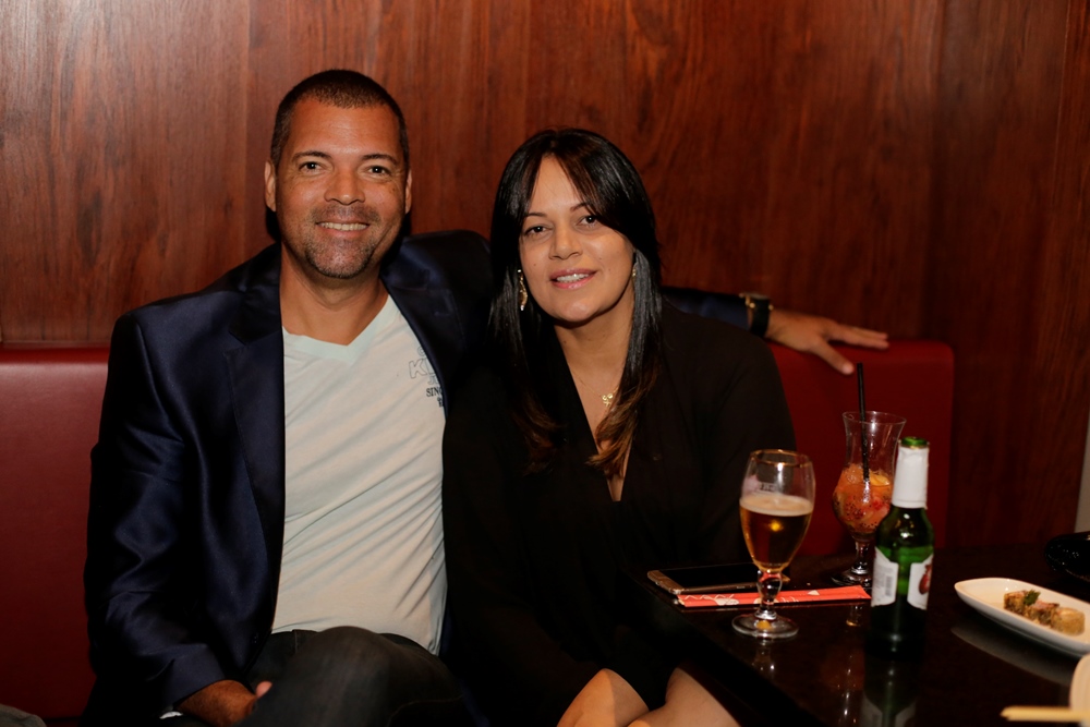 Os convidados da luxuosa festa do casal Edvaldo Araújo e Déborah ...